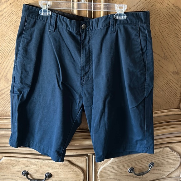 Volcom | Shorts | Mens Navy Blue Volcom Shorts Like New | Poshmark